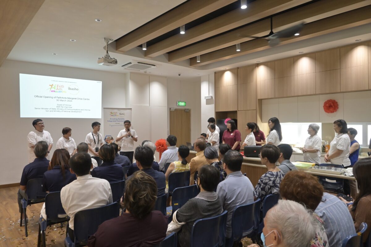 FaithActs x Ibasho Margaret Drive Centre was launched at Singapore | Ibasho